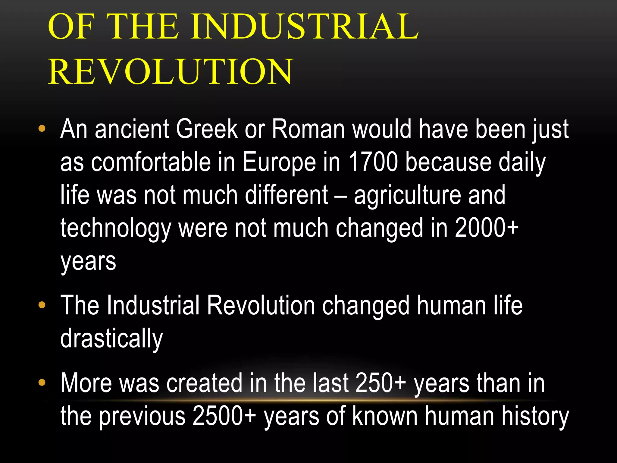 Industrial revolution | PPT