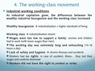 4. Industrial Revolution and the class-based society | PPT