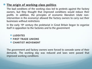 4. Industrial Revolution and the class-based society | PPS