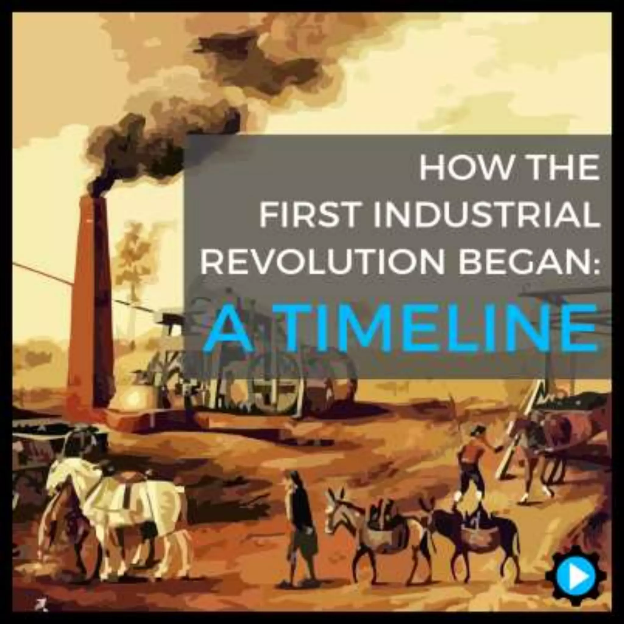 How the First Industrial Revolution began: A Timeline | PPTX