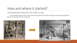 Industrial revolution | PPTX | Economy | Business and Finance