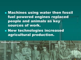 Industrial revolution changes | PPTX