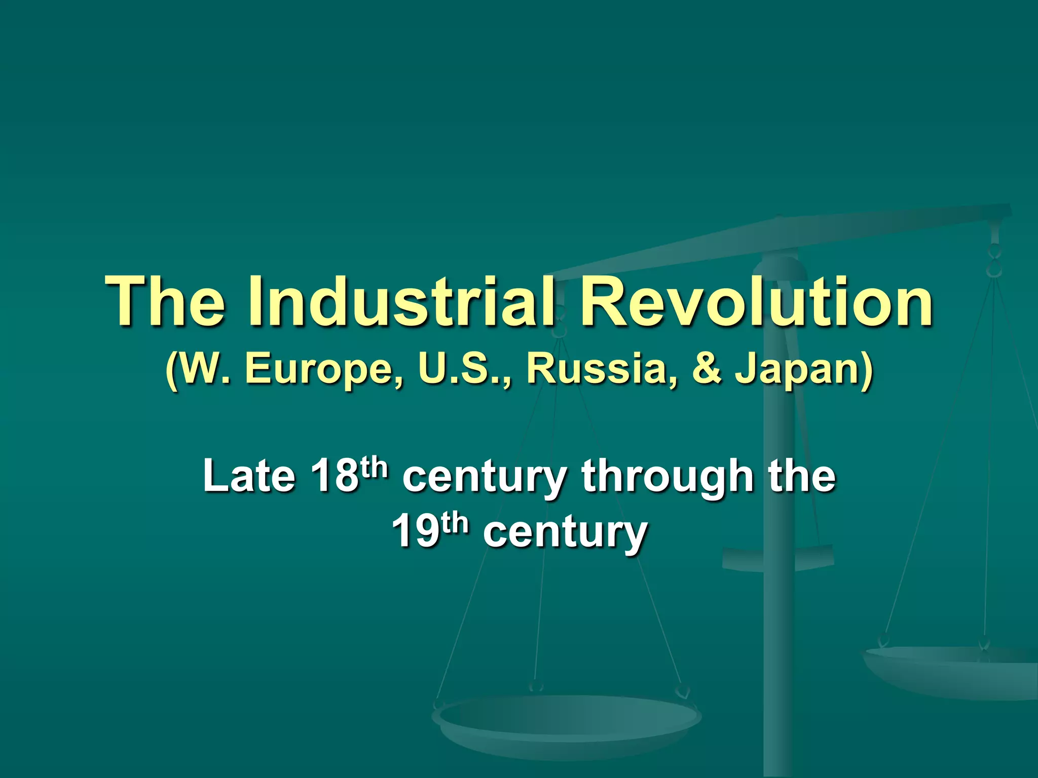 Industrial revolution intro | PPT