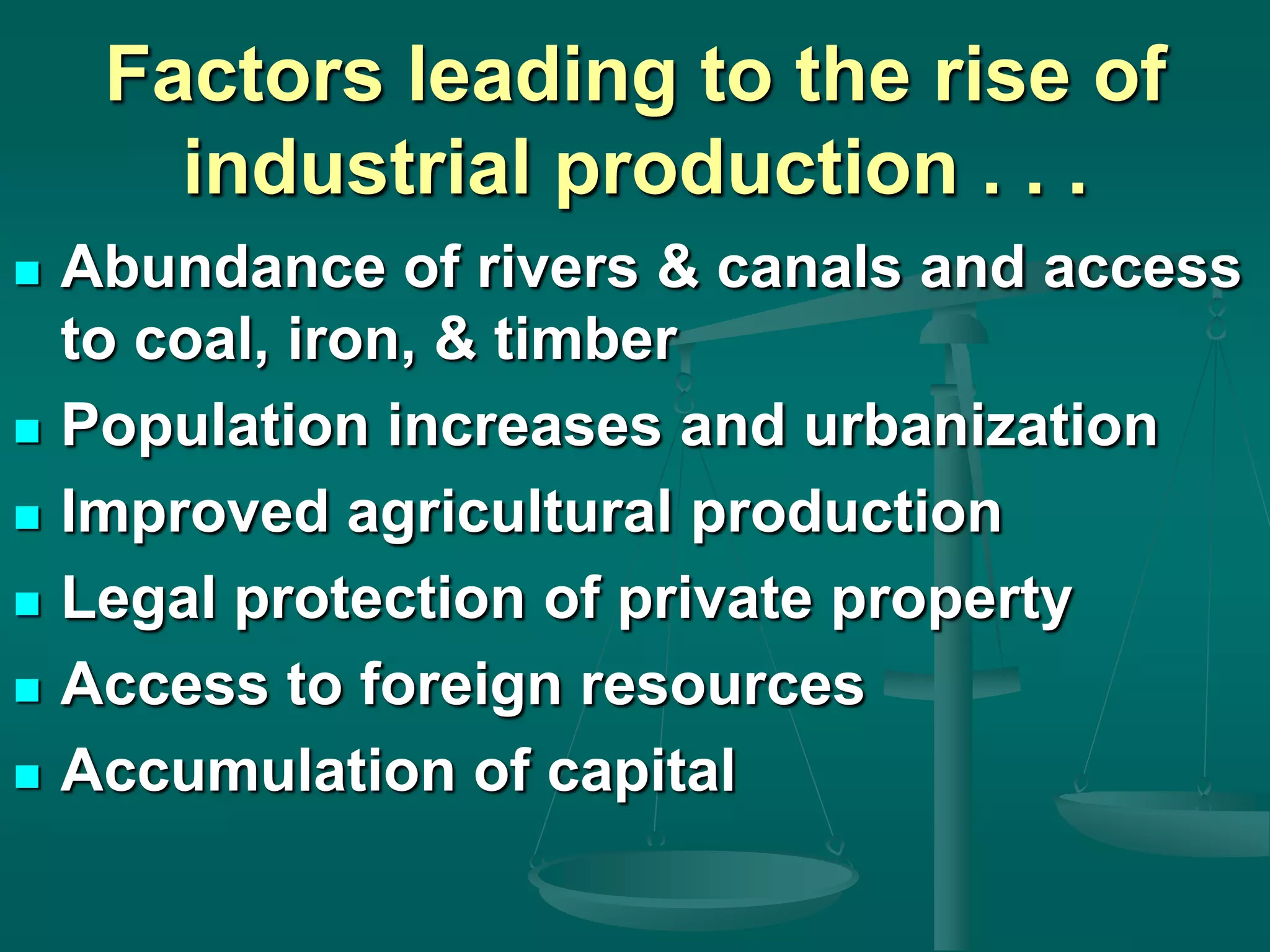 Industrial revolution intro | PPT