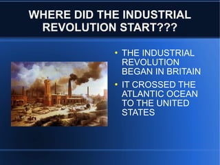 THE INDUSTRIAL REVOLUTION | PPT | Needlework | Arts and Crafts