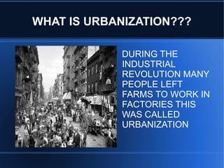 THE INDUSTRIAL REVOLUTION | PPT