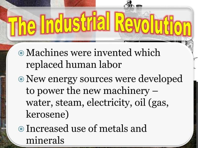 Industrial revolution | PPT