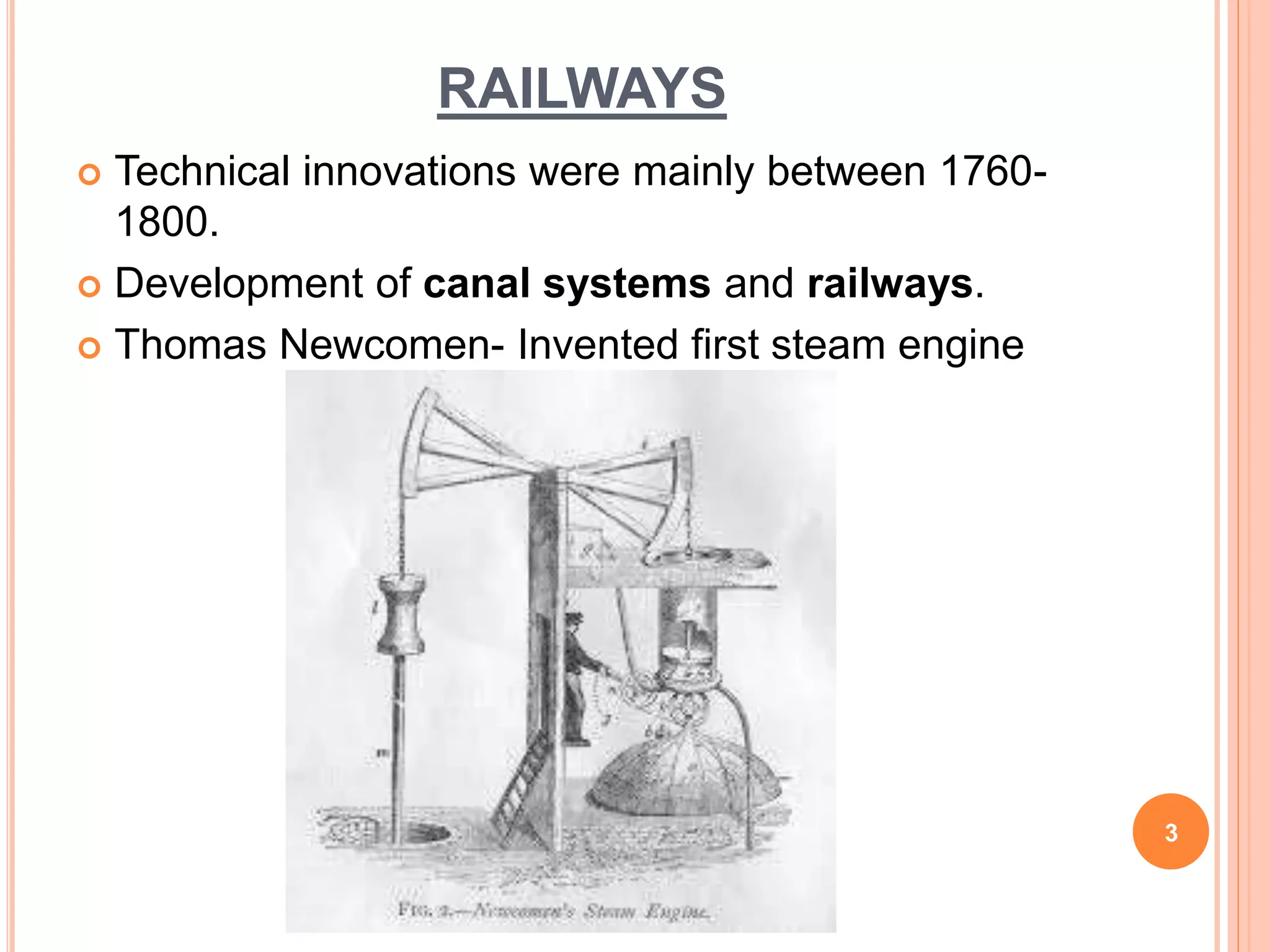 Industrial revolution and transportation | PPTX