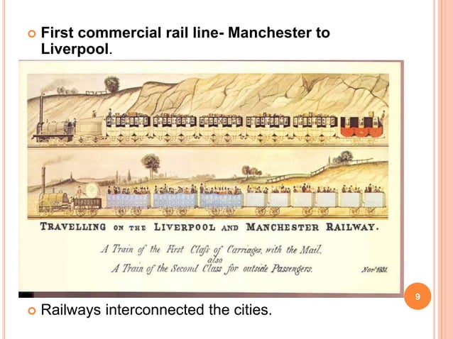 Industrial revolution and transportation | PPTX | Rail Travel | Travel Type