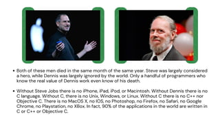 Industrial revolution by Dennis Ritchie - By Jimit Patel | PPT