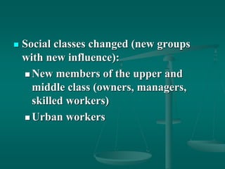 Industrial revolution changes | PPTX