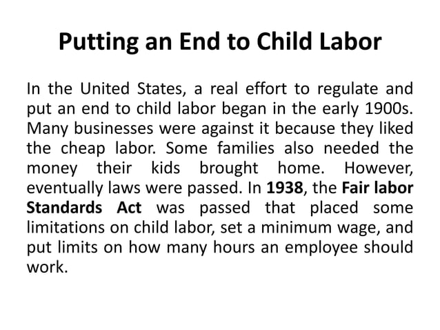 Industrial Revolution Child Labor.pptx | Parenting Children Aged 4-11 ...