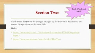 Industrial revolution for assignment 2 | PPT
