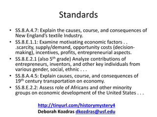 Industrial revolution history mystery | PPT