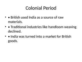 Powerpoint presentation on Industrial Revolution of India | PPTX