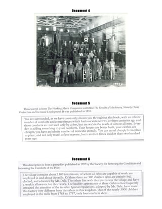 Industrial Revolution Sources | PDF