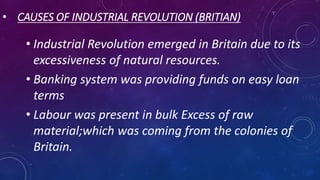 Industrial Revolution Causes Impacts and role in emergence of Sociology ...