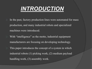 Industrial robotics | PPTX