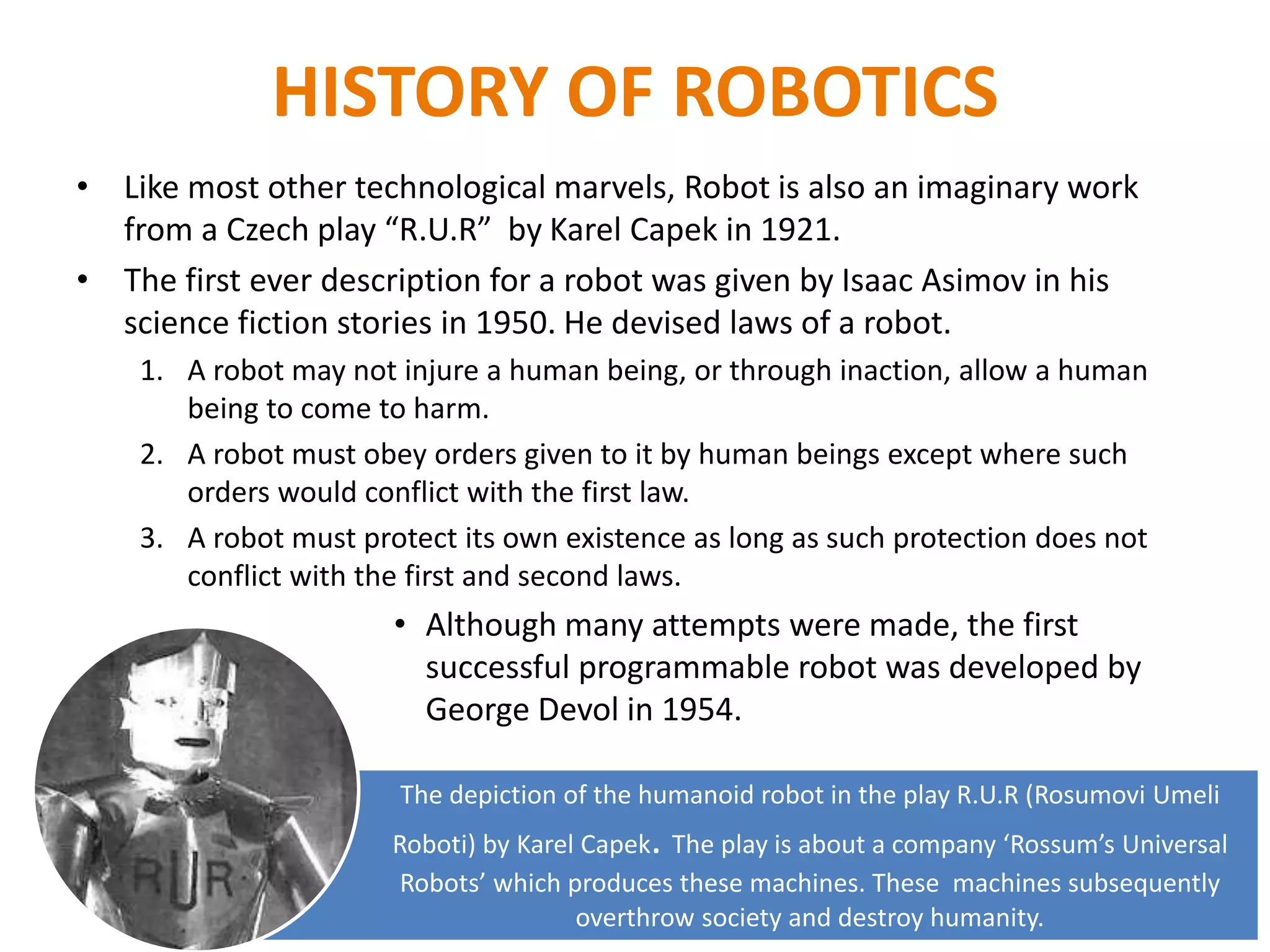 Industrial robotics | PPTX