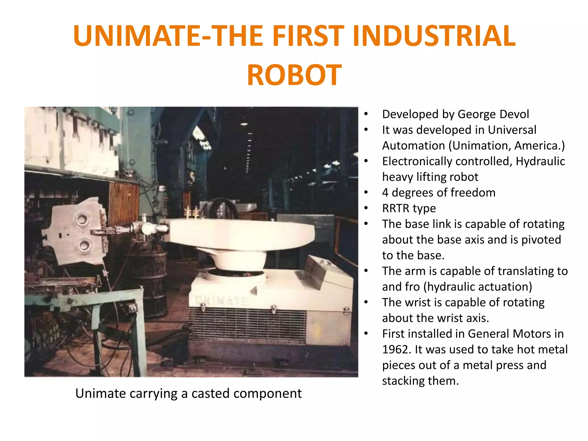 Industrial robotics | PPTX