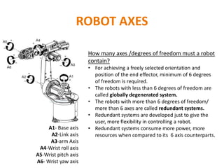 Industrial robotics | PPTX