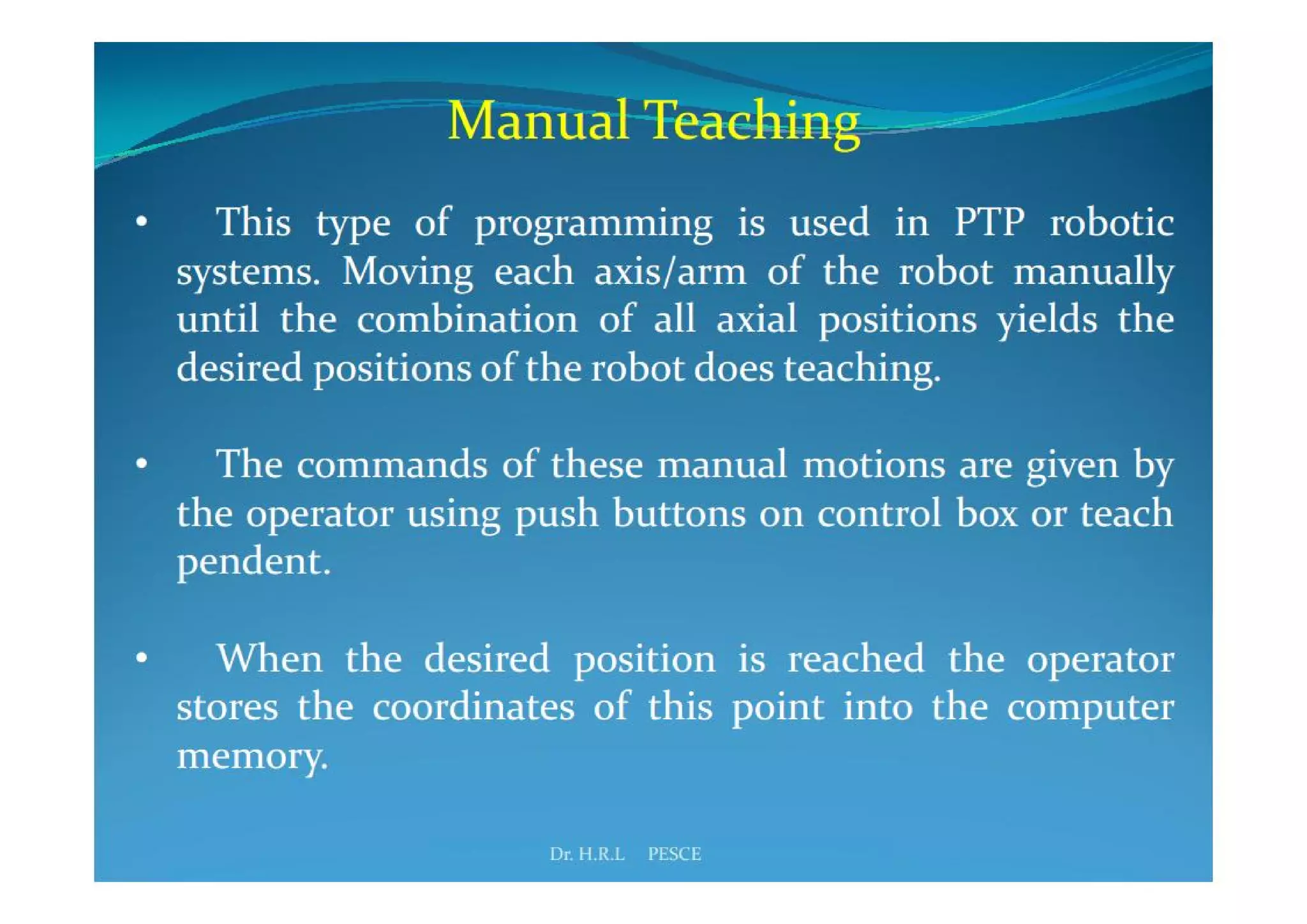 Industrial robotics -Robot programming | PDF