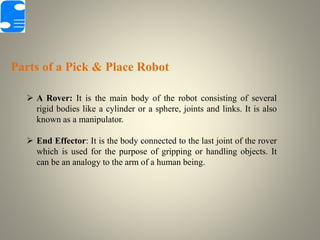 Industrial robotics pick & place | PPTX