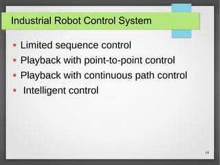 Industrial robots | PPT
