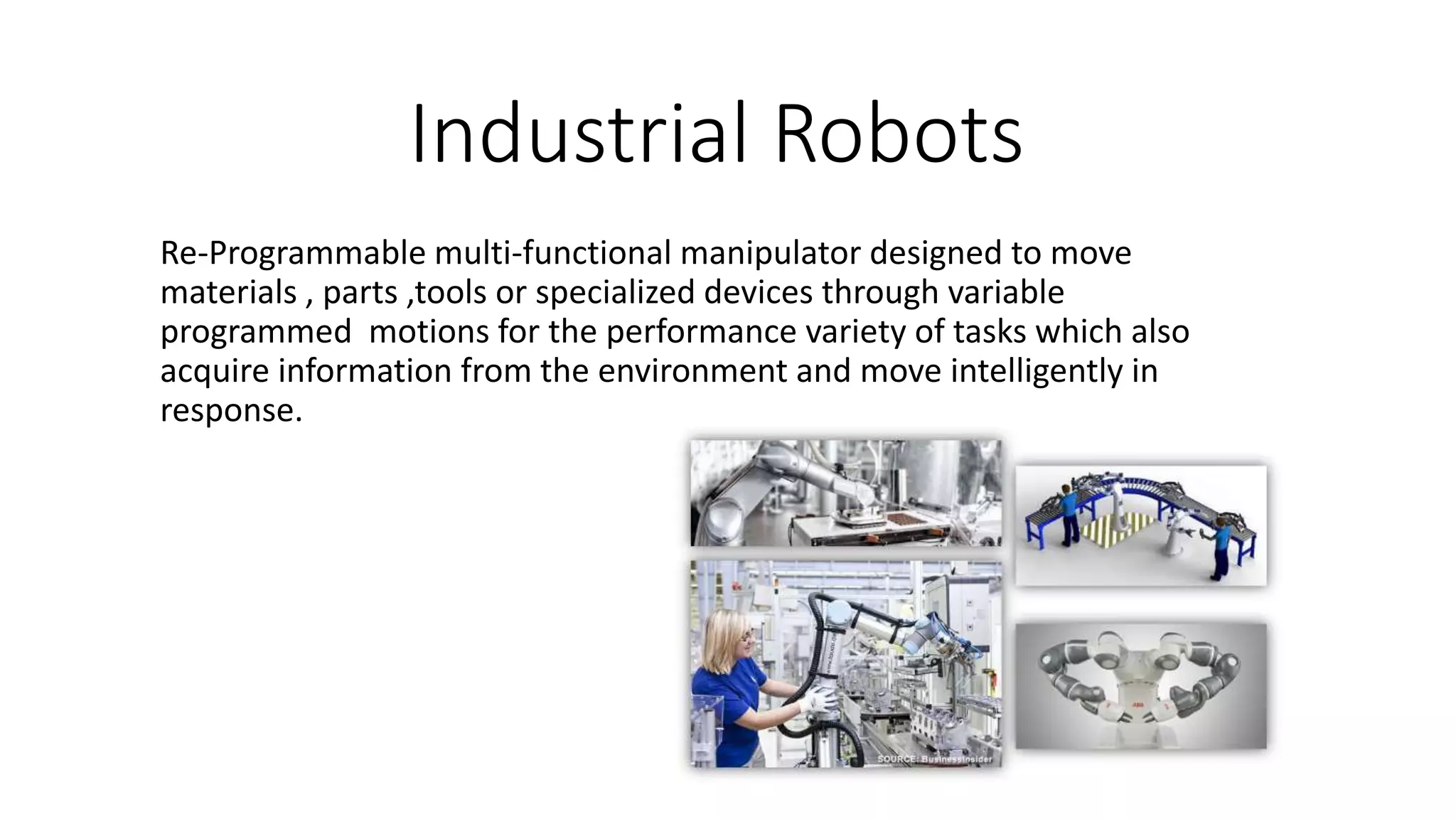 Industrial robots | PPT