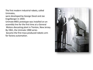 Industrial robots | PPT