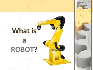 Industrial robots | PPTX