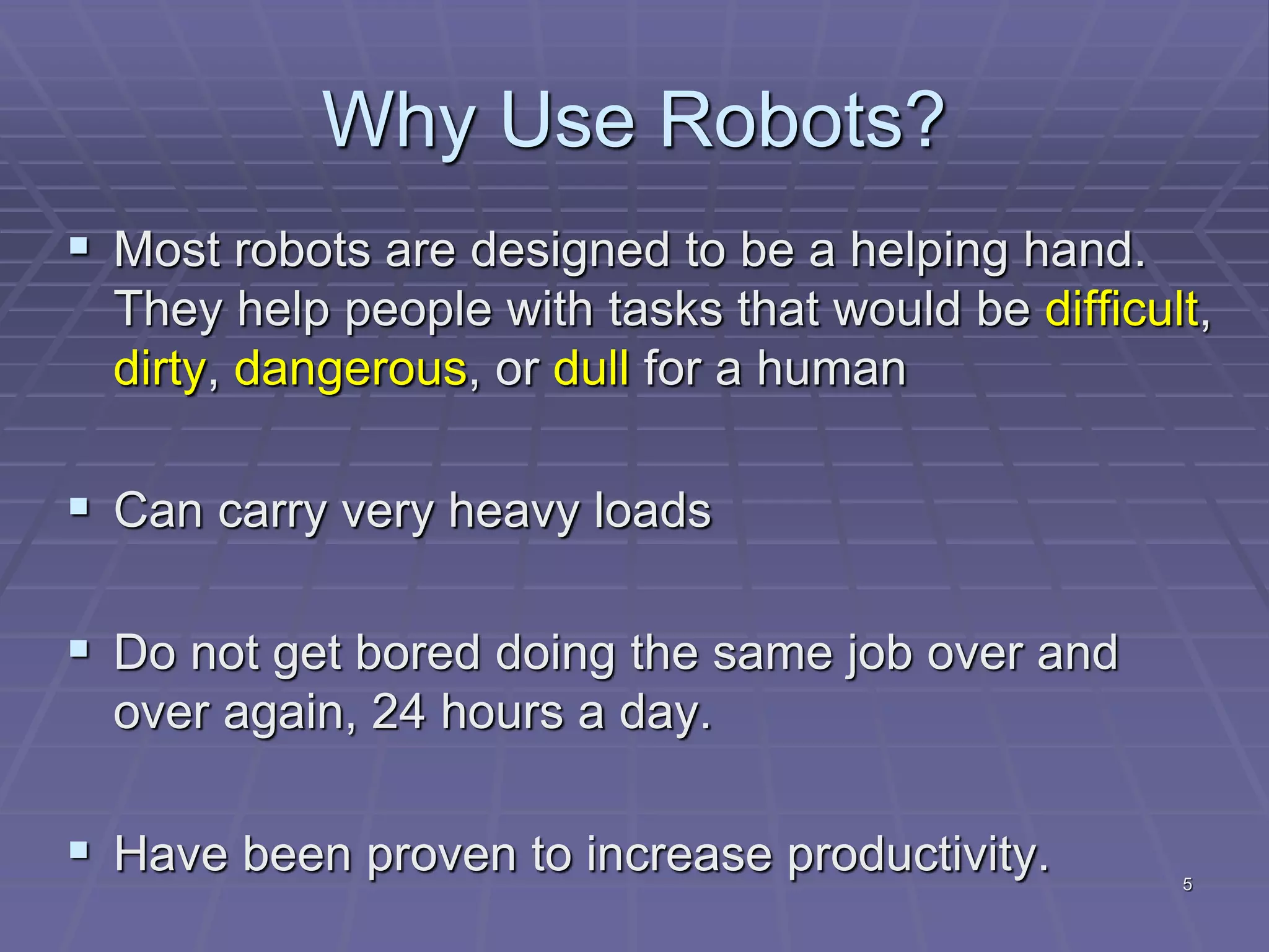 Industrial robots types and application.ppt