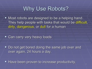 Industrial robots types and application.ppt