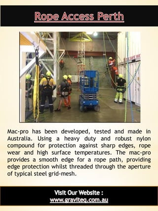 Industrial Rope Access Perth | PDF