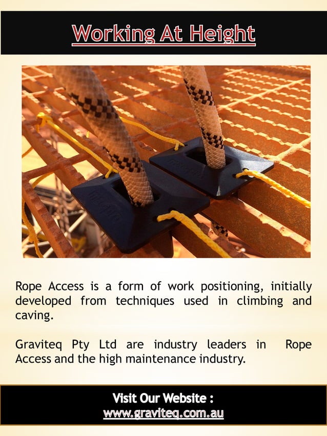 Industrial Rope Access Perth | PDF