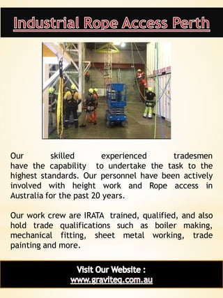 Industrial Rope Access Perth | PDF
