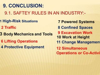 Industrial safety | PPTX