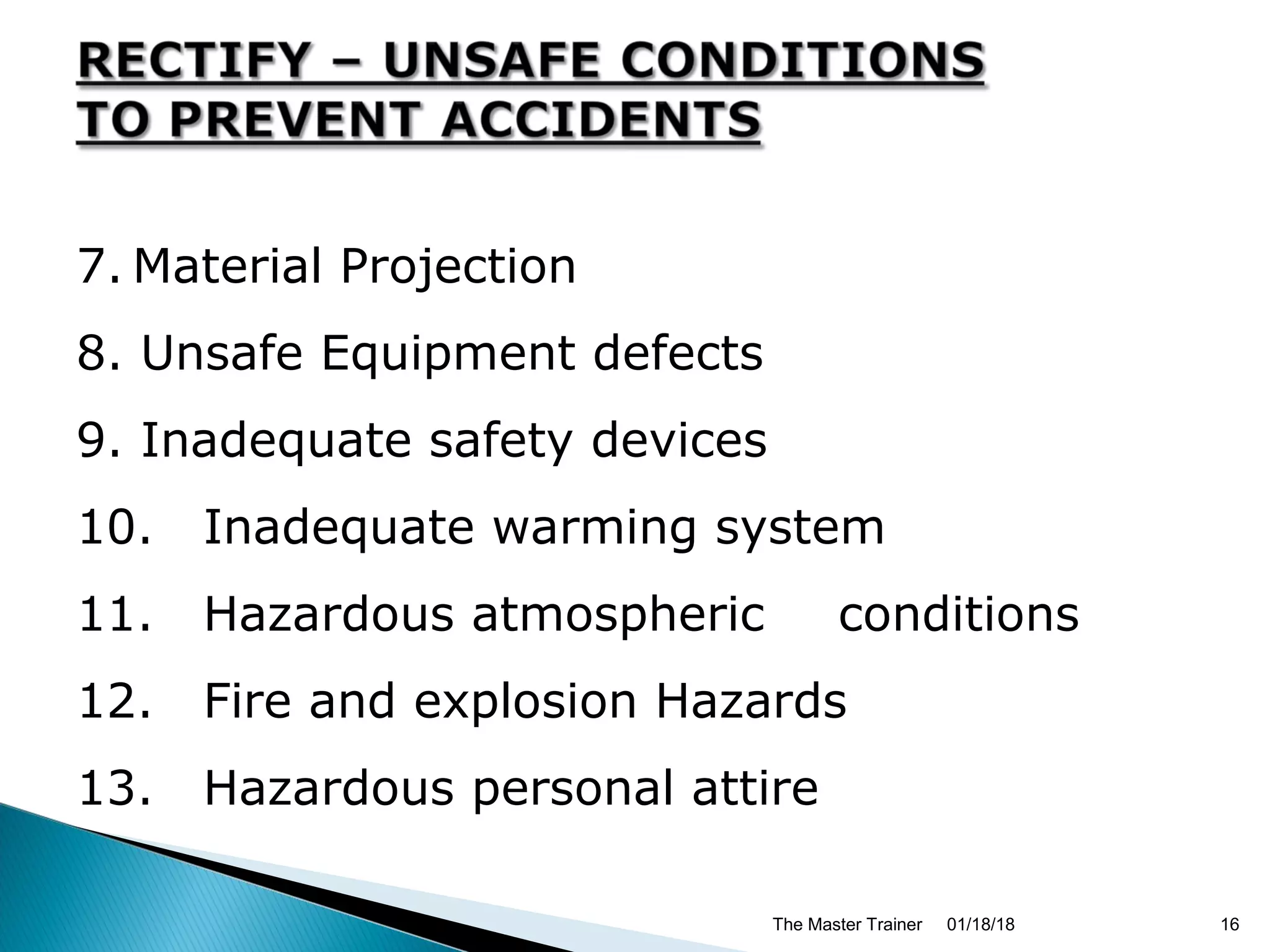 Industrial Safety & Hazards | PPT