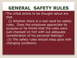 Industrial safety final | PPTX