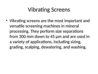 ore dressing Industrial_Screening_Presentation.pptx