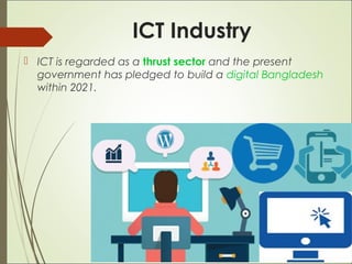 Industrial sector (ict telecommunication) in bangladesh (1) | PPT