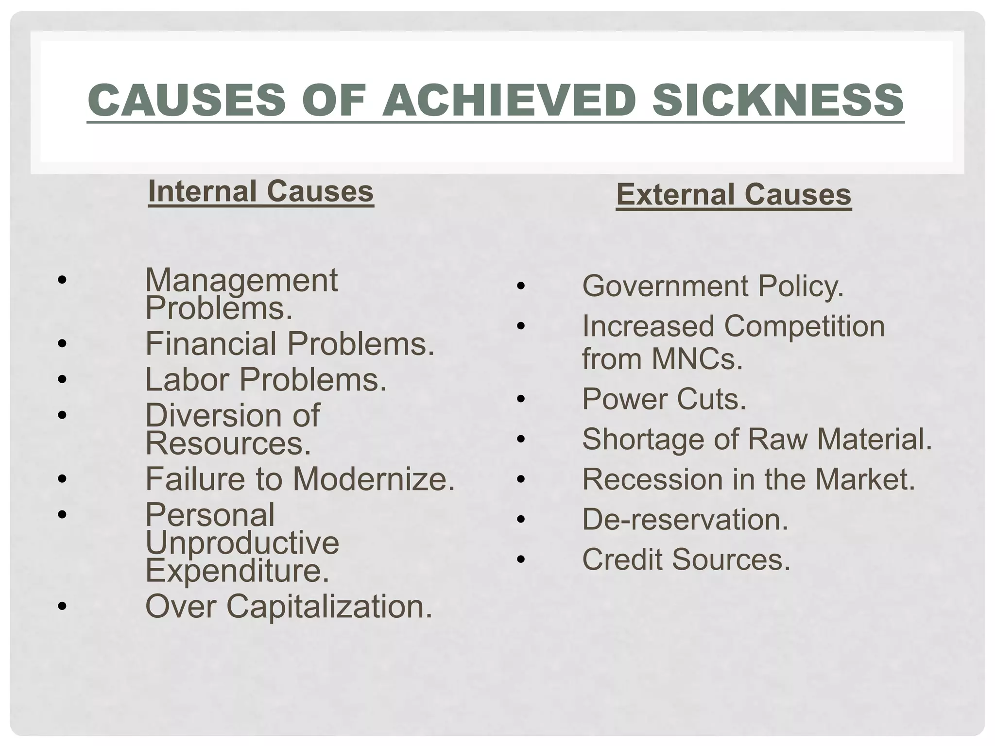 Industrial sickness | PPT