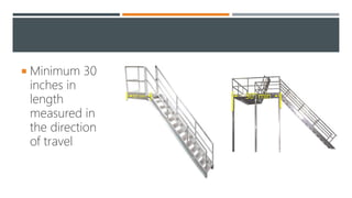 Industrial Stairs OSHA 1910.25 2017 | PPTX