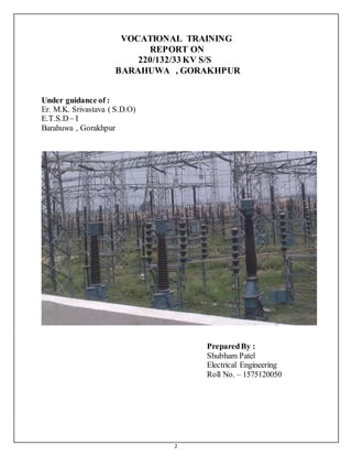 Industrial summer training | DOCX