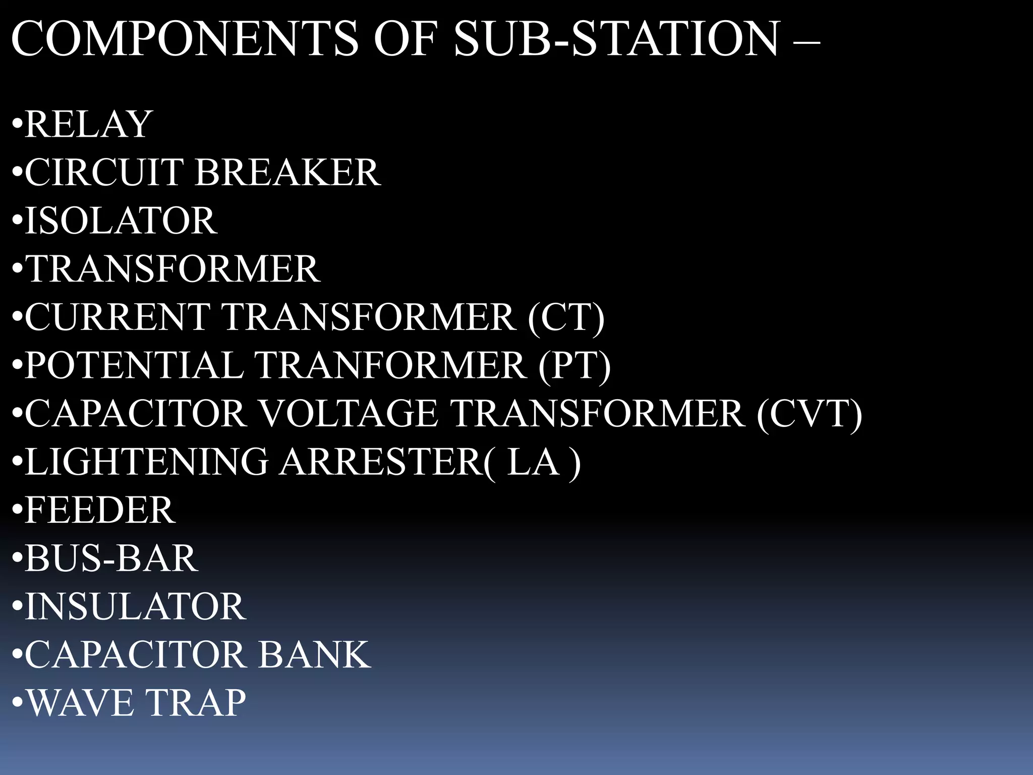 Industrial summer training on 220 kv substation ppt | PPTX