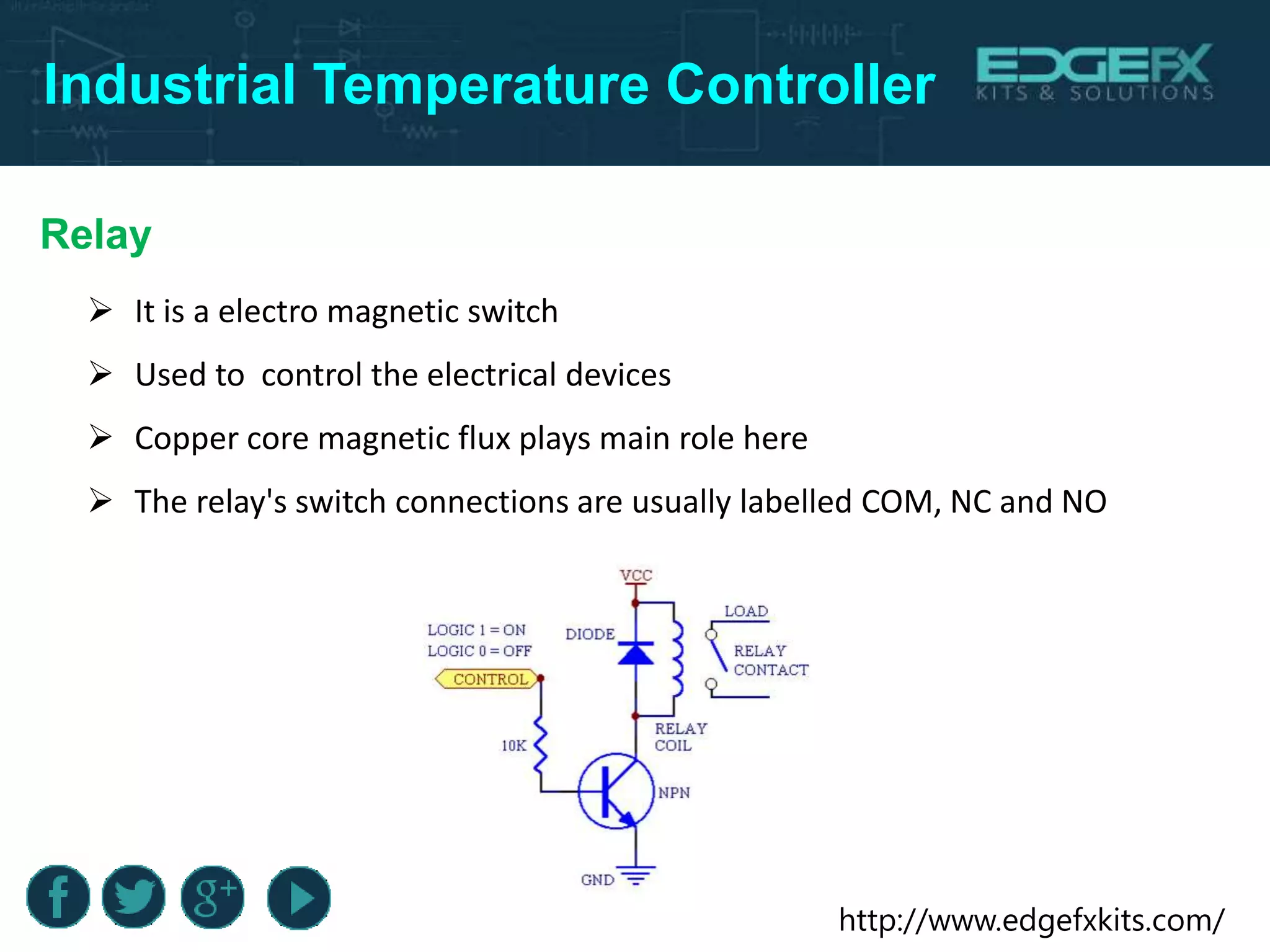 Industrial Temperature Controller System | PPTX