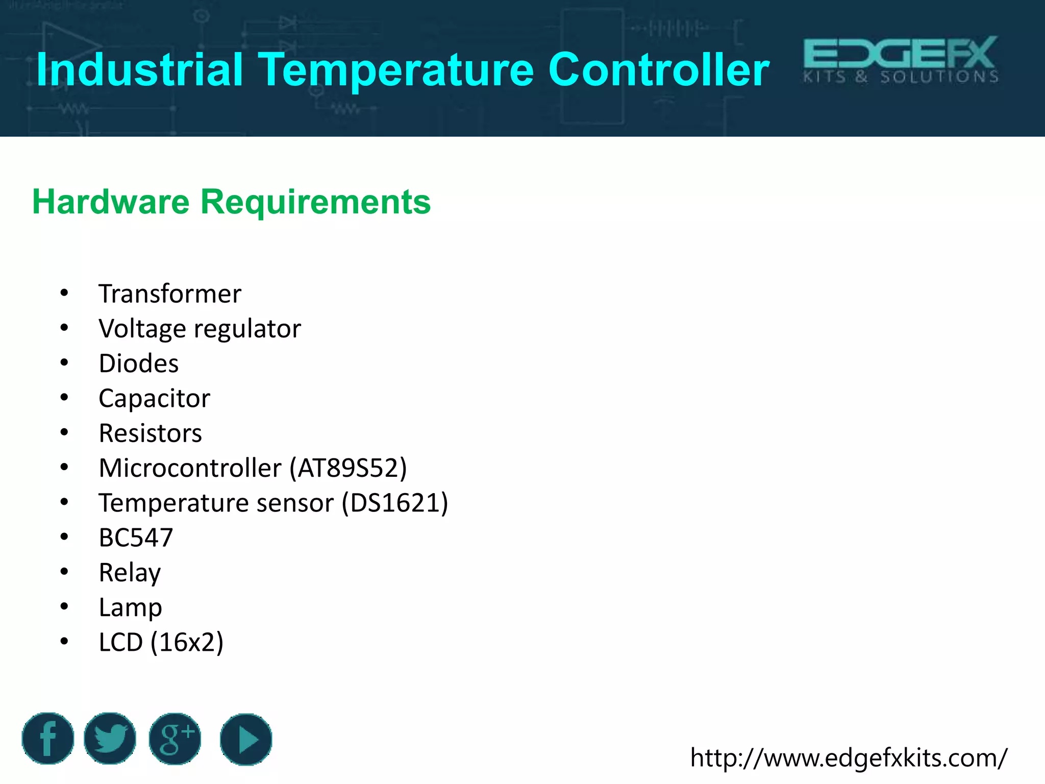 Industrial Temperature Controller System | PPTX