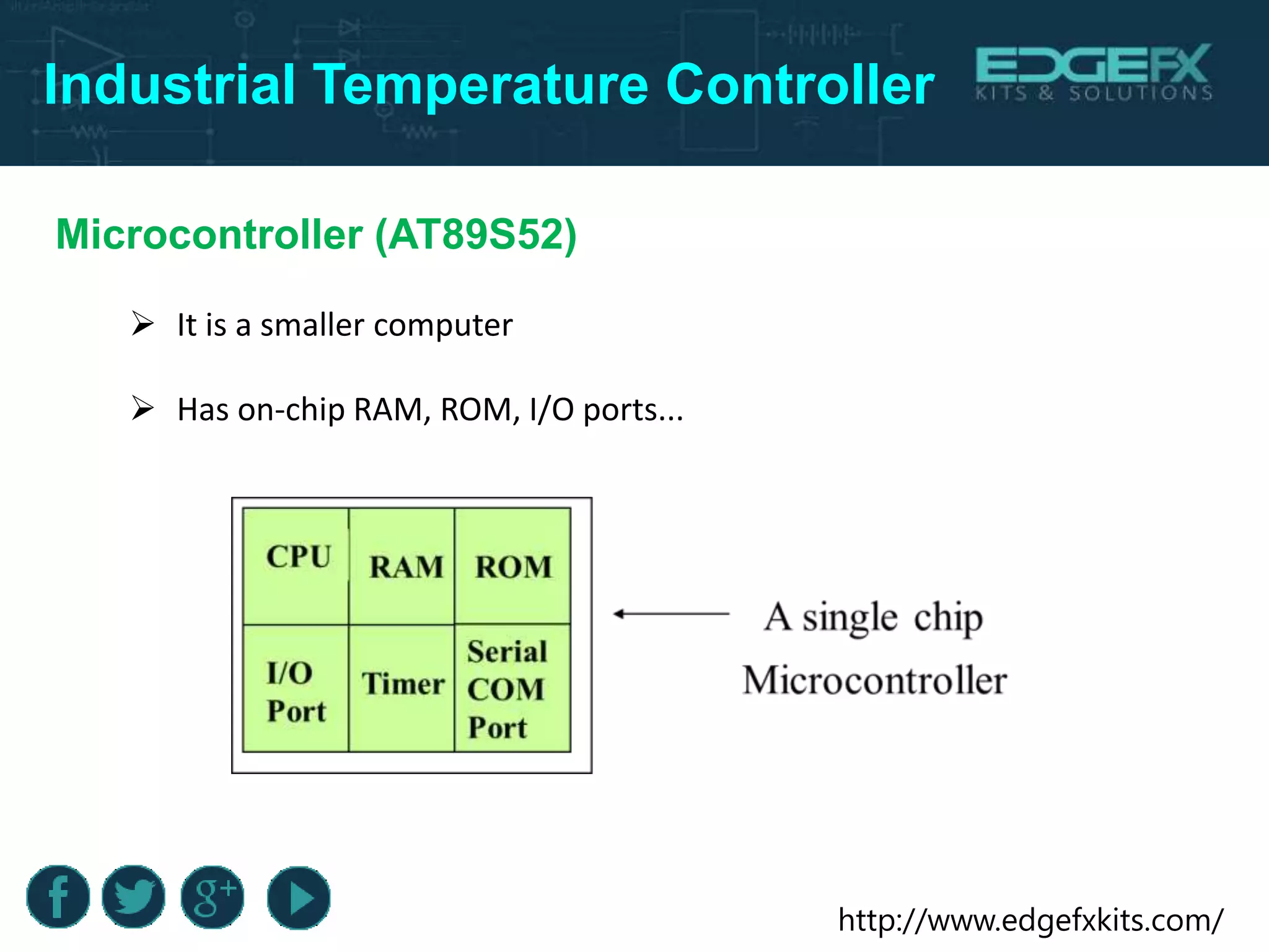 Industrial Temperature Controller System | PPTX