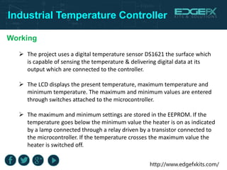 Industrial Temperature Controller System | PPTX
