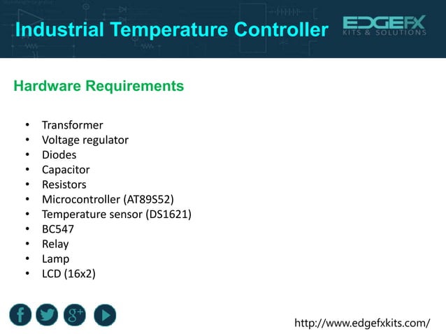 Industrial Temperature Controller System | PPTX